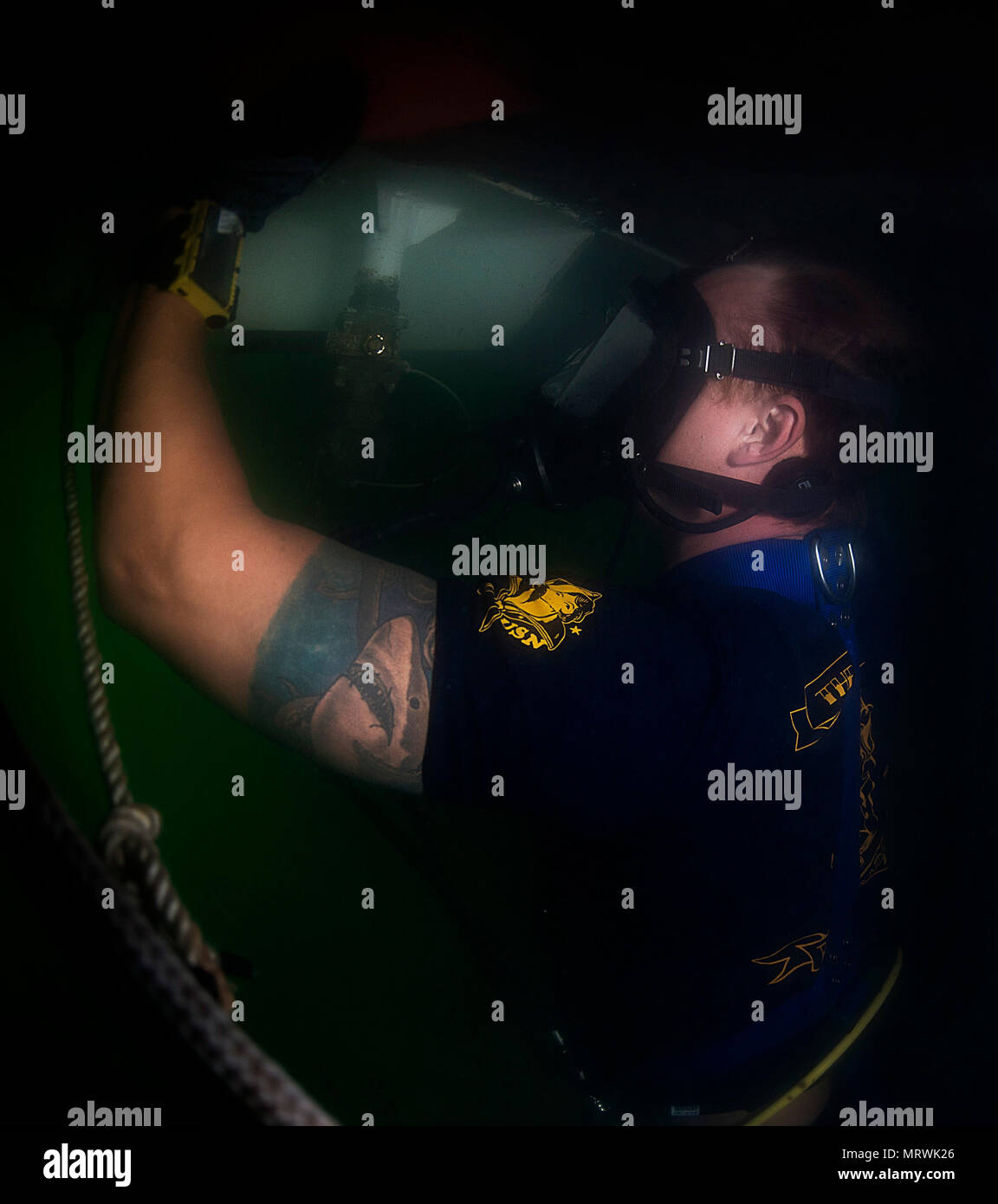 NAVAL STATION ROTA, Spain (June 22, 2017) Navy Diver 3rd Class Nick ...