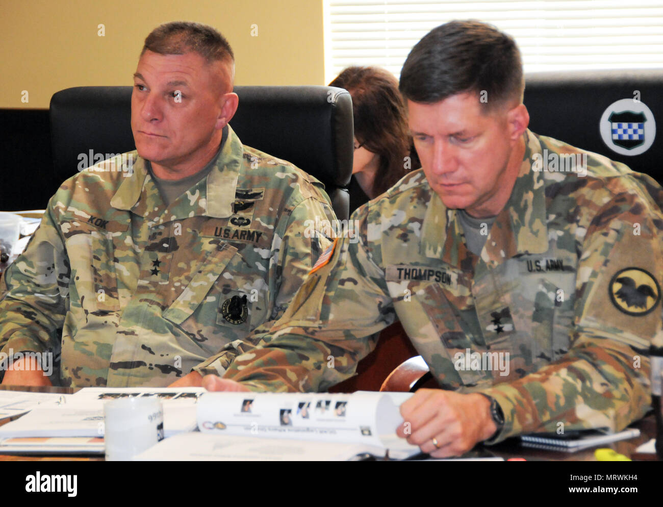 Maj. Gen. Tracy A. Thompson, deputy commanding general (Support) for ...