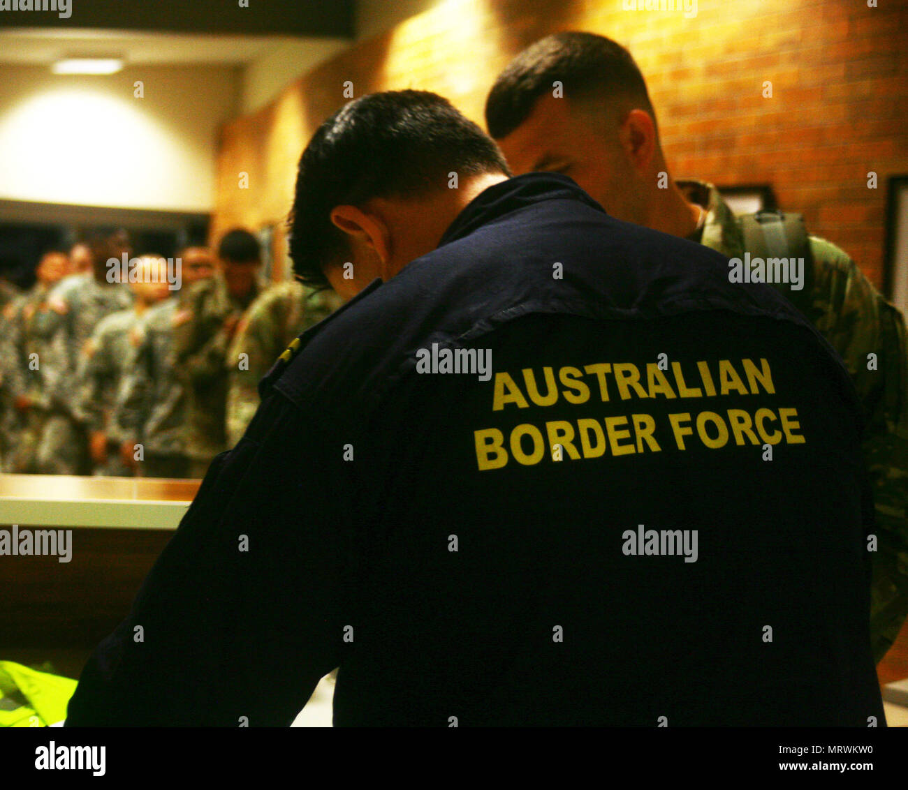 Australian airport security hi-res stock photography and images - Alamy