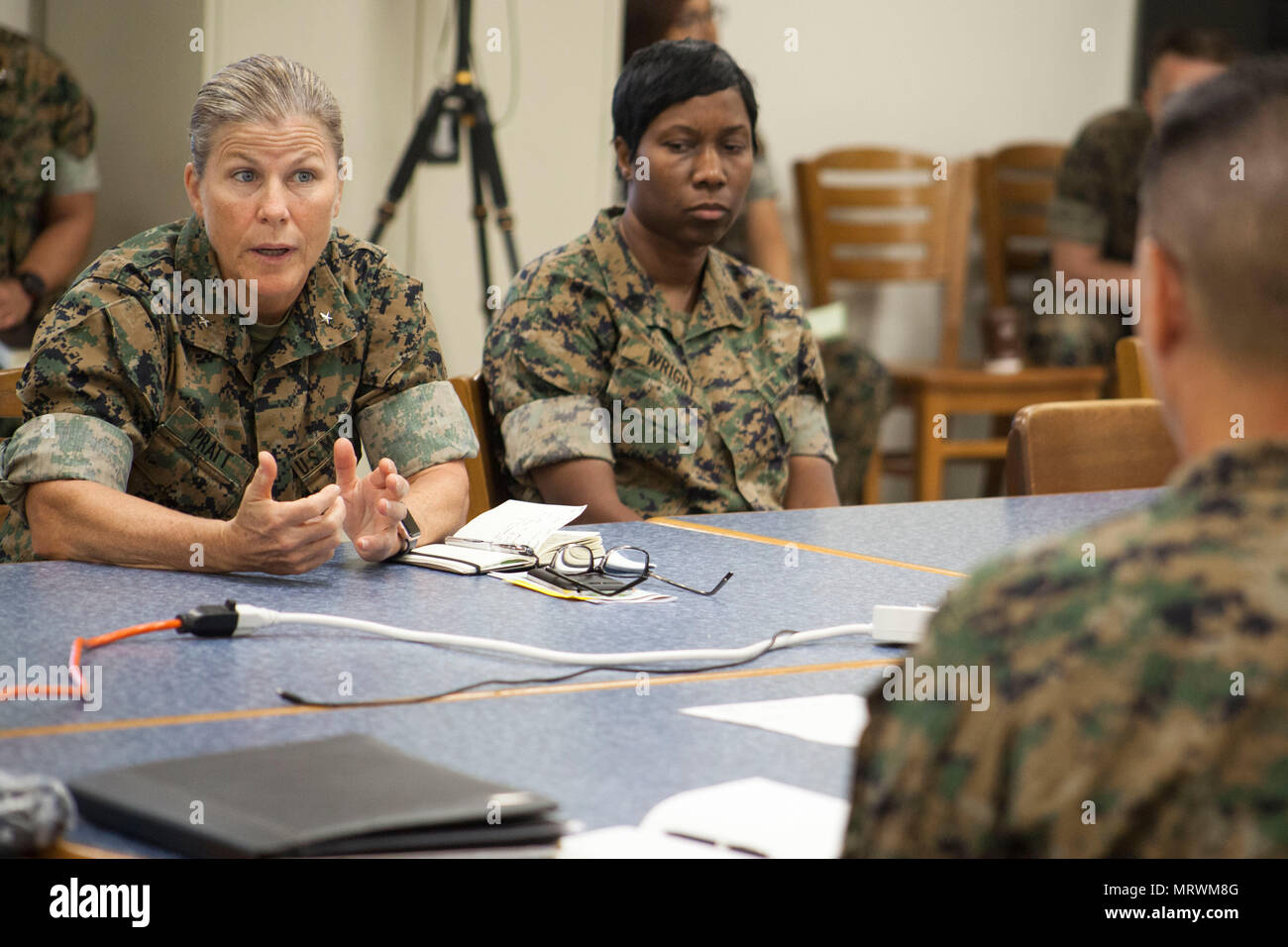 RESERVE, La. – Brig. Gen. Helen G. Pratt (left), the commanding general ...
