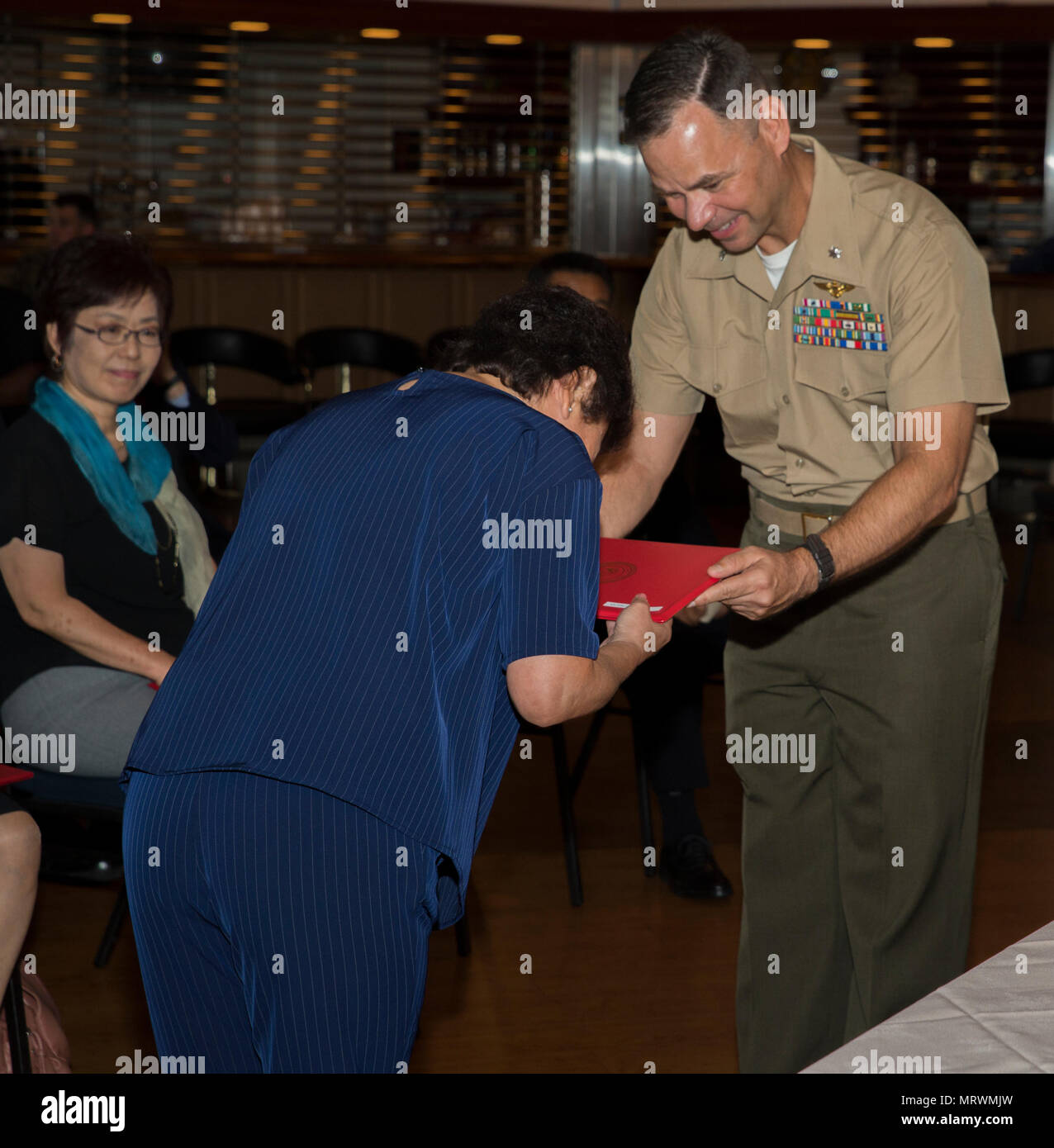 U.S. Marine Corps Lt. Col. Gary Thomason, executive officer of Marine ...