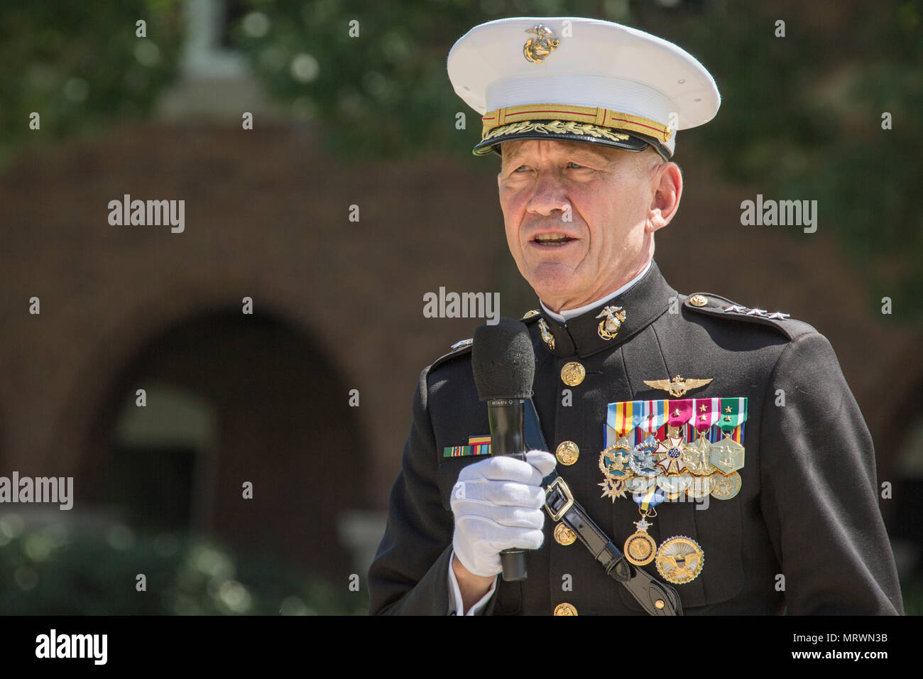 U.S. Marine Corps Lt. Gen. Jon M. Davis, deputy commandant of Aviation ...