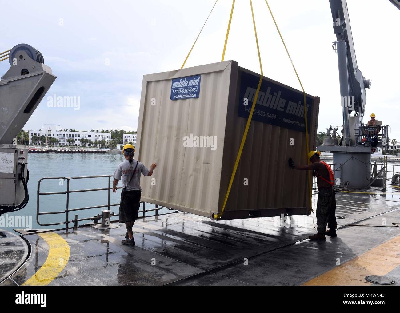 170710-N-BK435-0169 KEY WEST, Fla. (July 10, 2017) Boatswain Jimmy ...