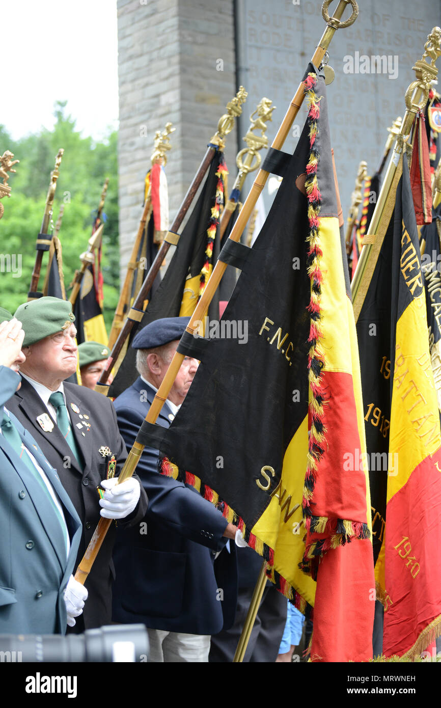 Belgian World War II veterans, participate in the Battle of the Bulge ...