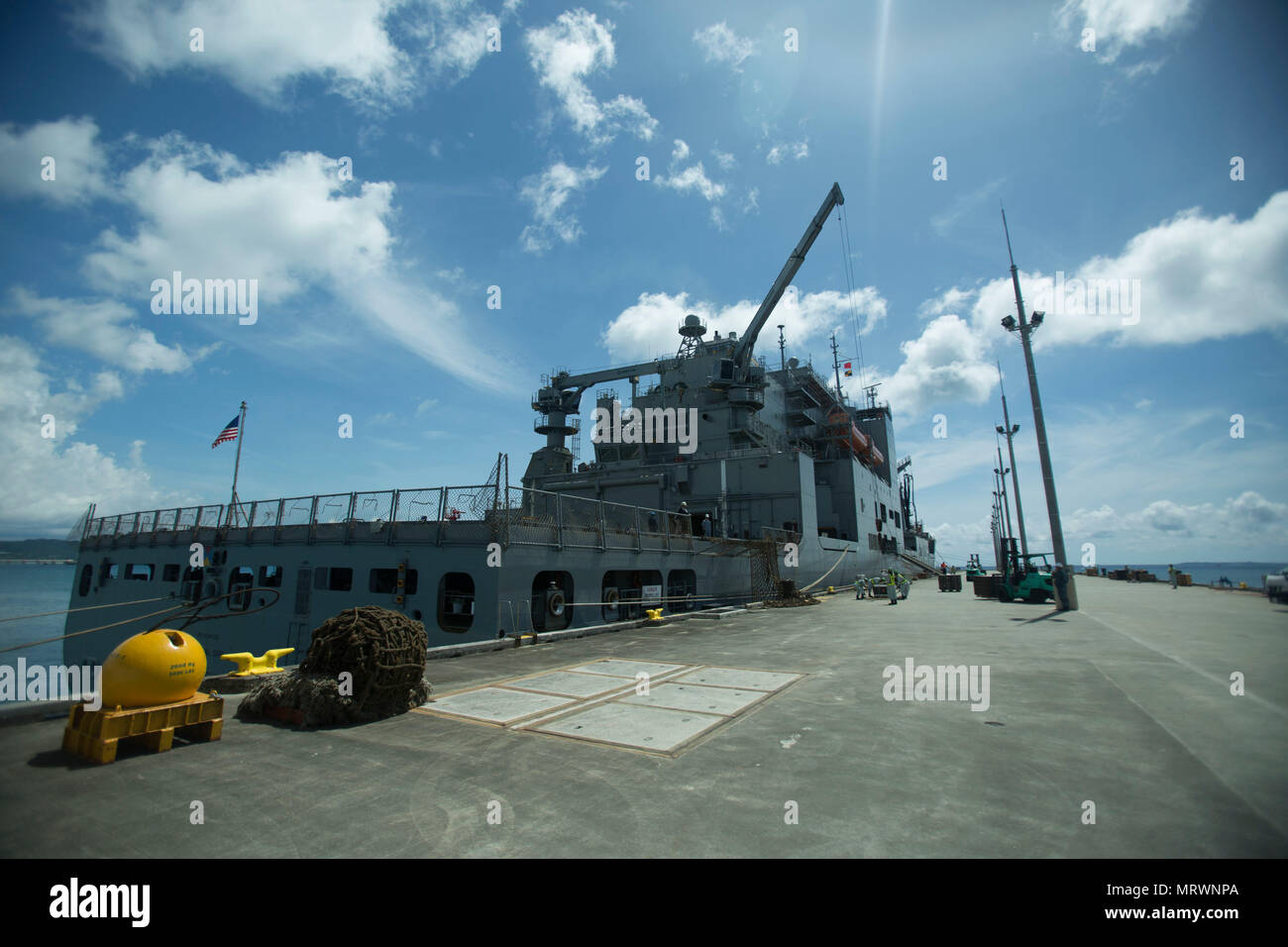 U.S. Marines conduct a movement of unserviceable ammunition, July 11 ...