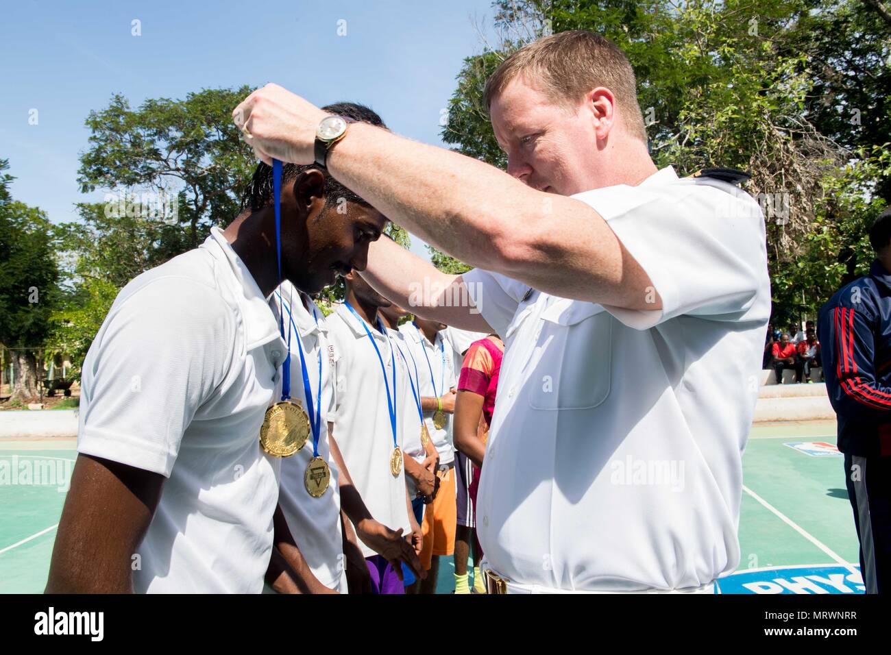170711-N-VR594-0625 CHENNAI, India (July 11, 2017) Capt. Kevin Lenox ...