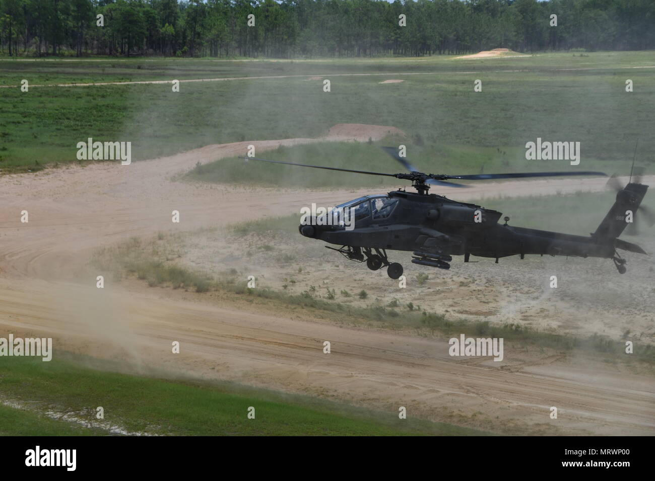 AH-64 Apache pilots with the 1-151st Attack Reconnaissance Battalion ...