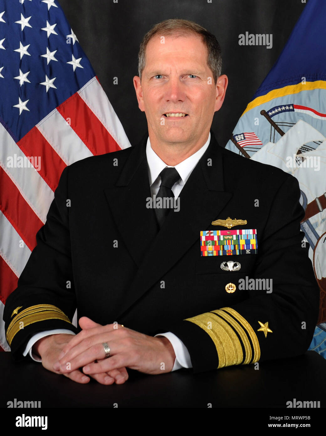 Official portriate VADM Matthew Kohler Stock Photo - Alamy