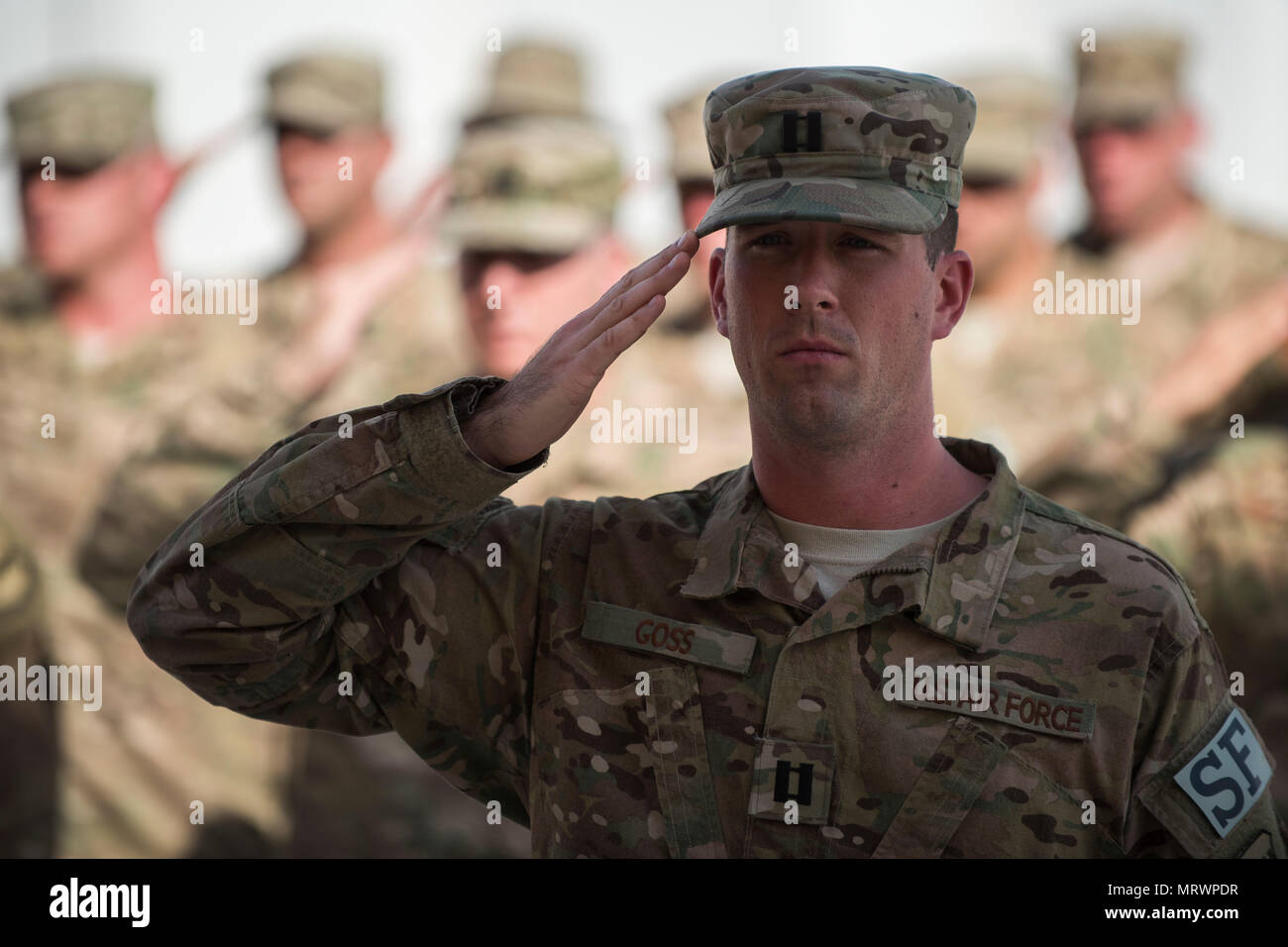 Capt. Jared Goss, 332nd Expeditionary Security Forces Squadron ...