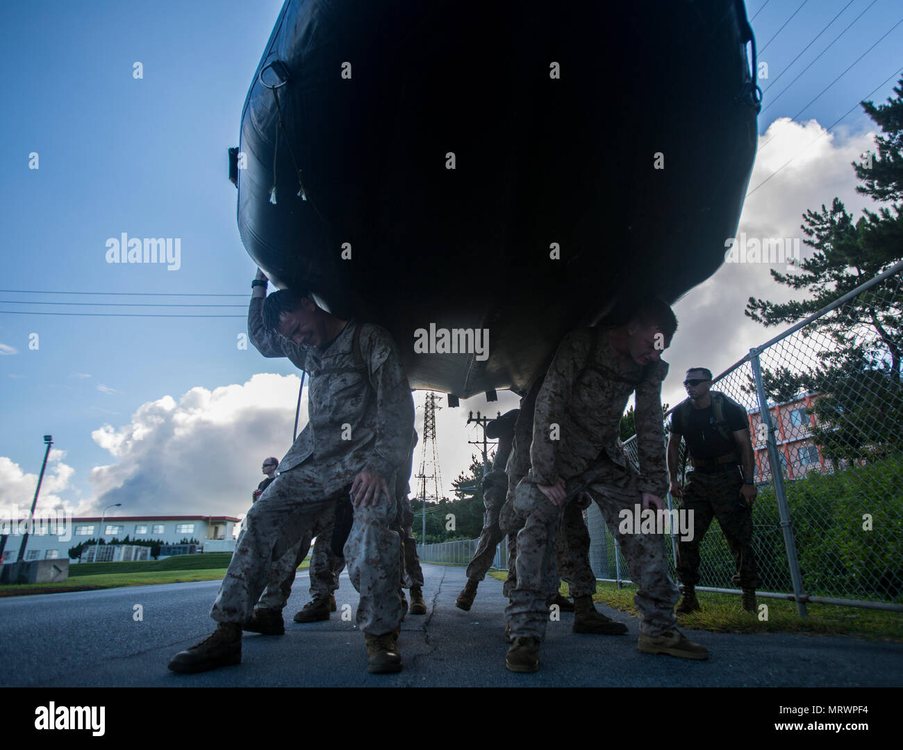 Marines with 3rd Reconnaissance Battalion, 3rd Marine Division, III ...