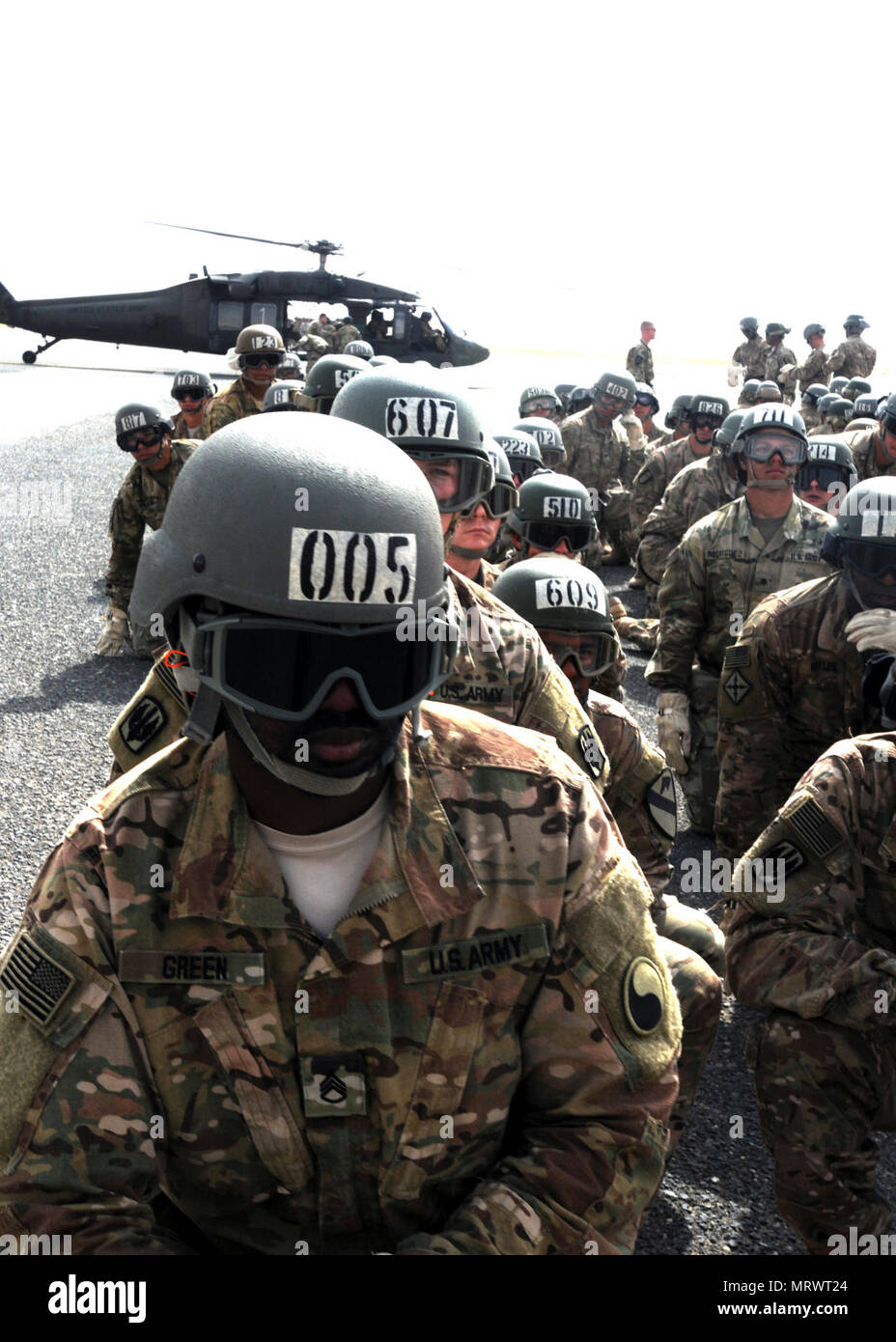 Staff Sgt. Romando Green, an Air Defense noncommissioned officer in ...