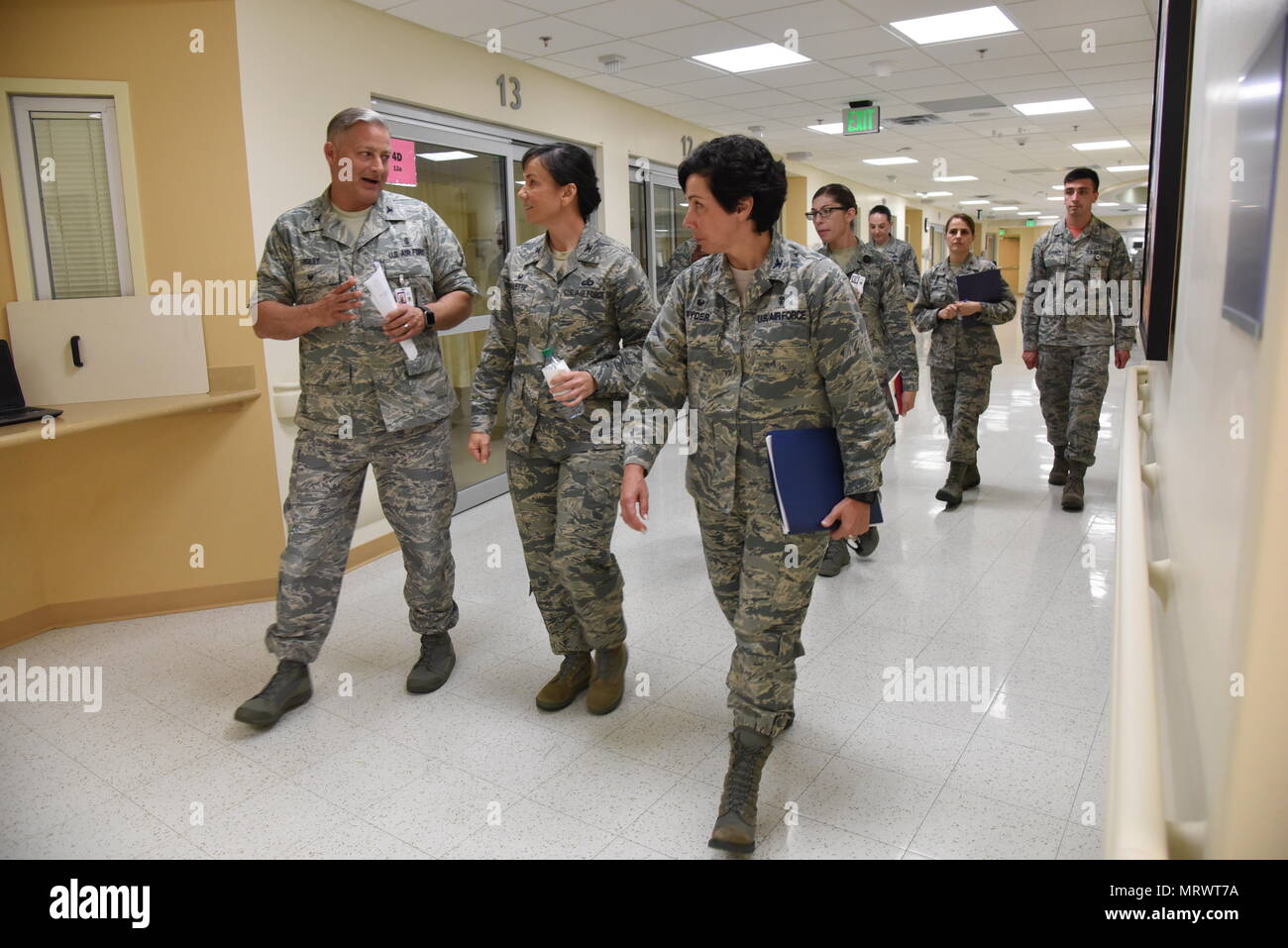 Col. Keith Higley, 81st Medical Group deputy commander, briefs Col ...