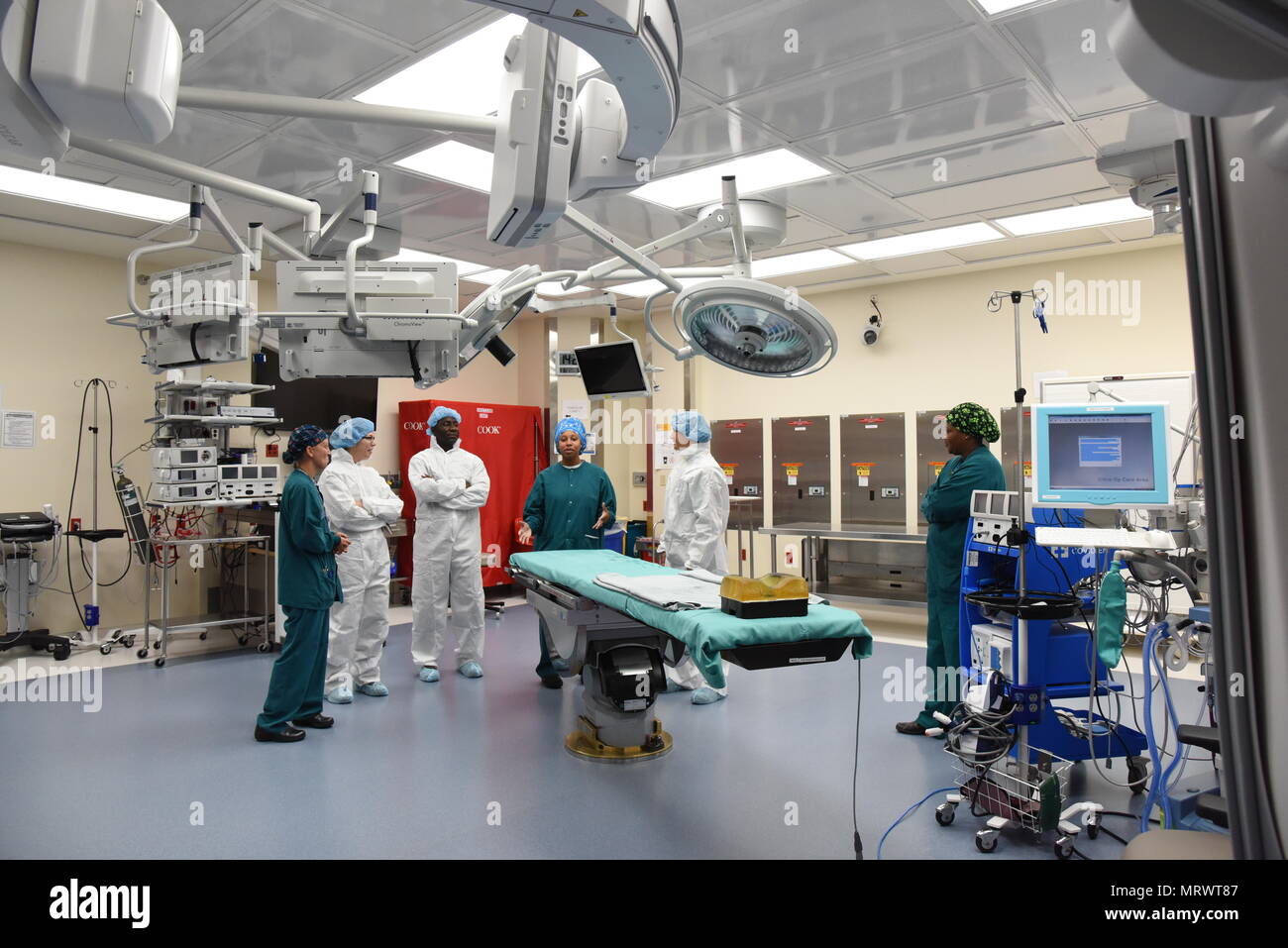 Capt. Candice Smith, 81st Surgical Operations Squadron operating room ...