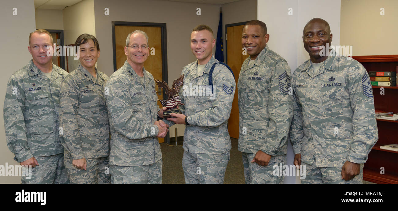 Maj. Gen. Bob LaBrutta, 2nd Air Force commander, and 81st Training Wing ...
