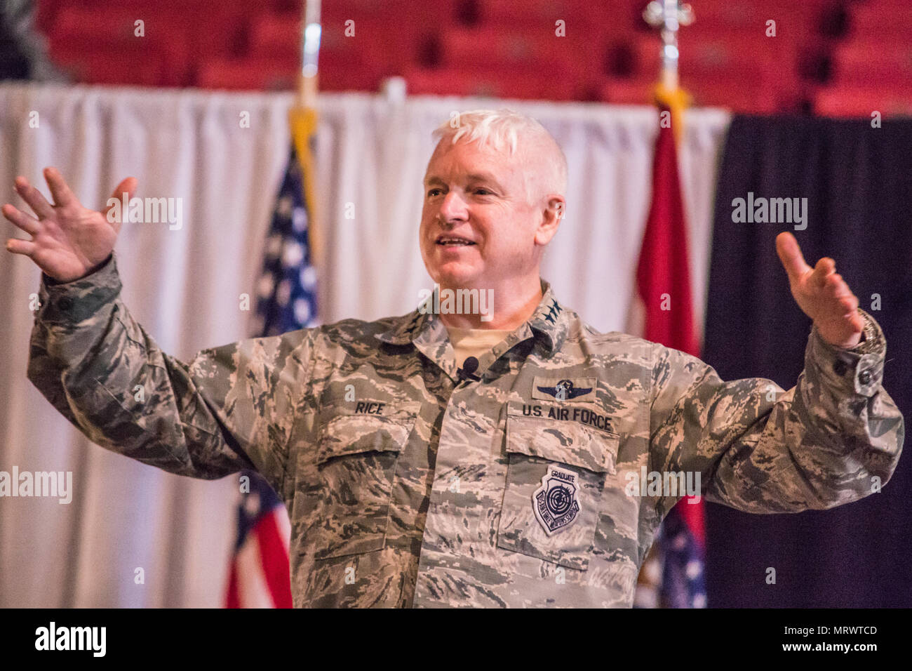 U.S. Air Force Lt. Gen. Scott Rice, director of the Air National Guard ...