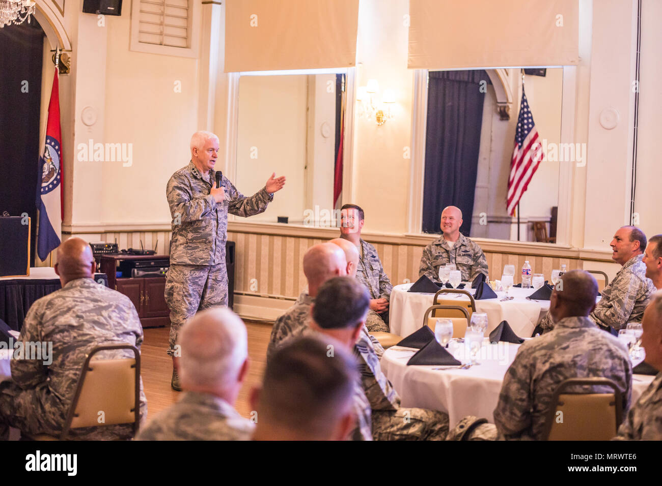 U.S. Air Force Lt. Gen. Scott Rice, director of the Air National Guard ...