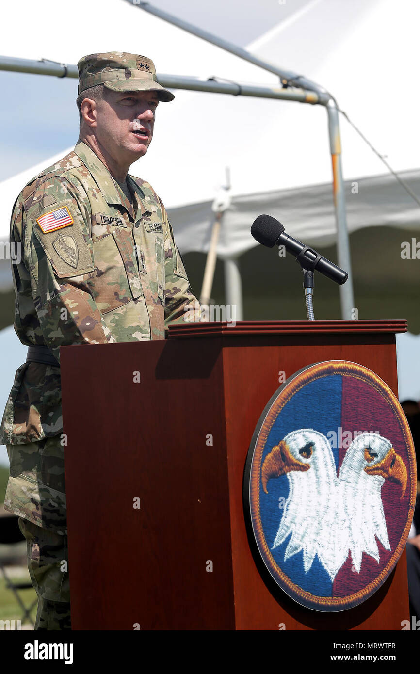 Maj. Gen. Tracy A. Thompson, Deputy Commanding General for Support, U.S ...