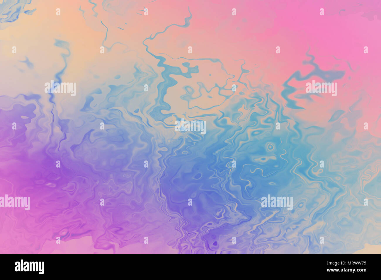 Holographic texture in blue pink green colors. abstract background ...