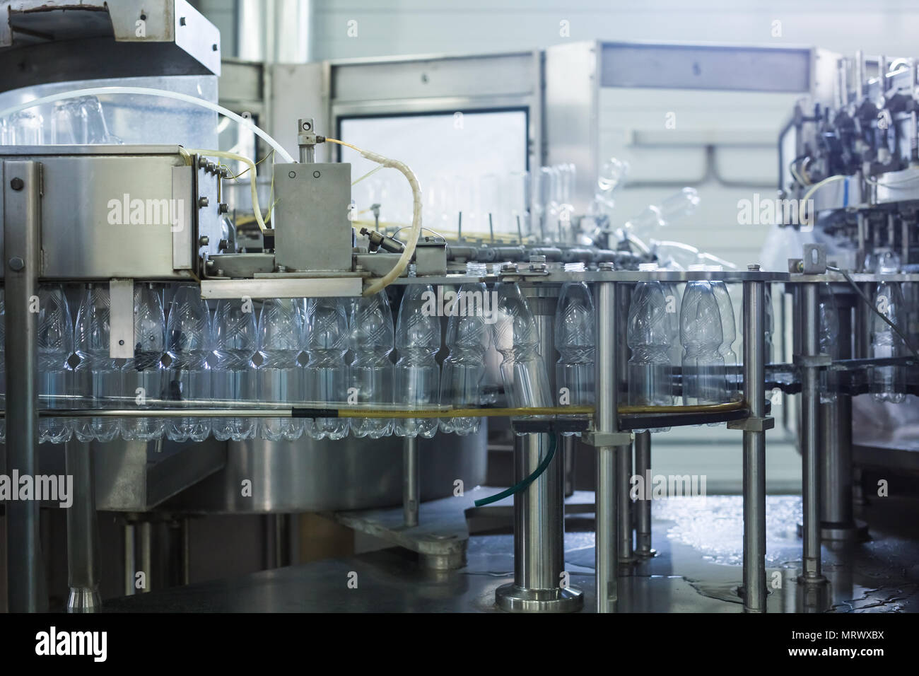 Water factory - Water bottling line for processing and bottling pure ...