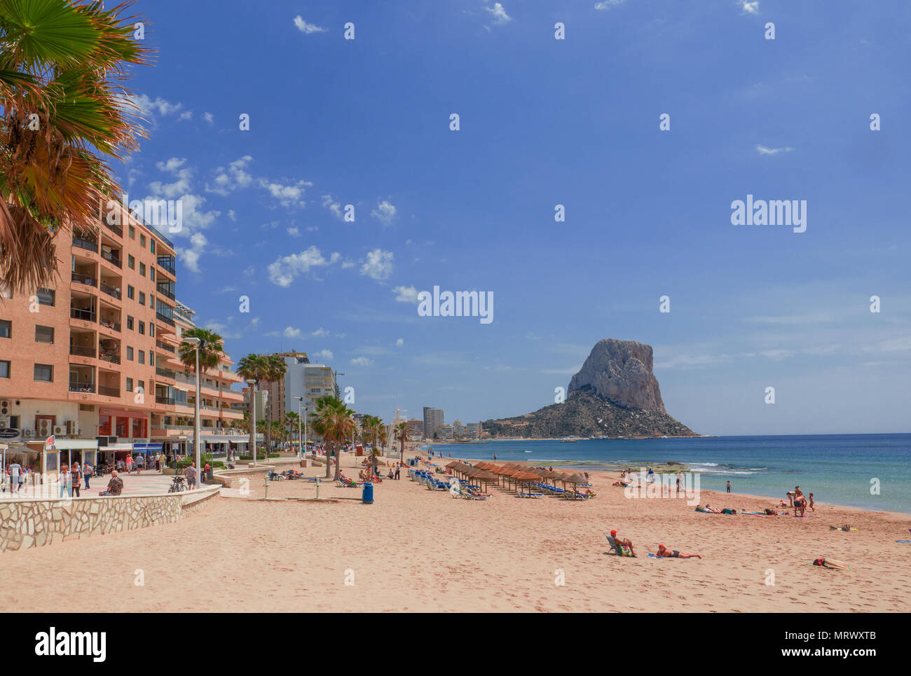 Calpe beach alicante spain hi-res stock photography and images - Alamy