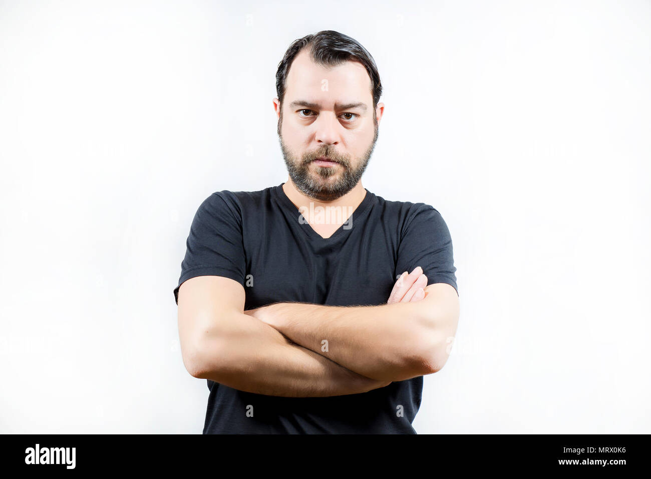 Cool man crossed arms hi-res stock photography and images - Alamy