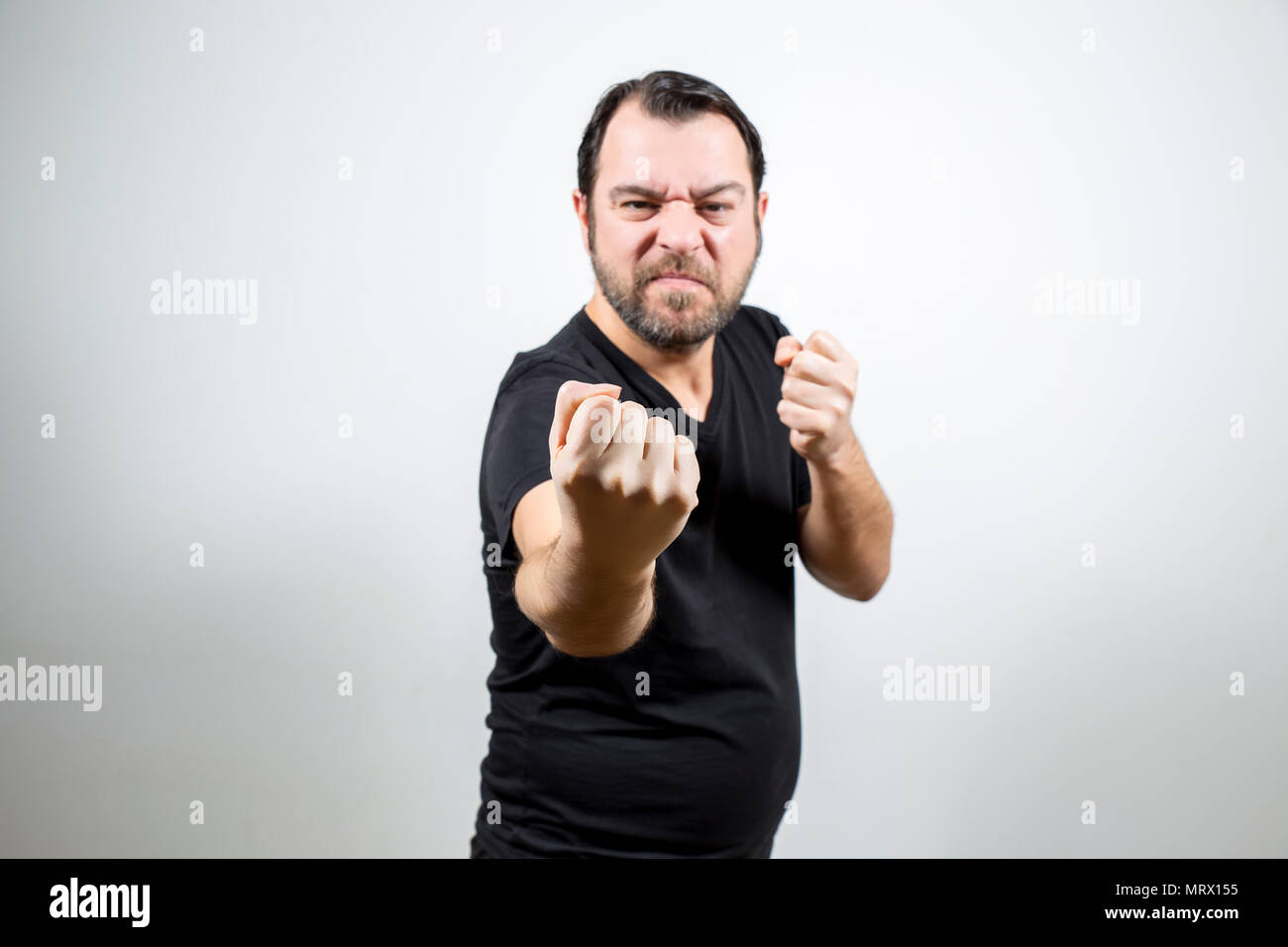 Mad fight hi-res stock photography and images - Alamy