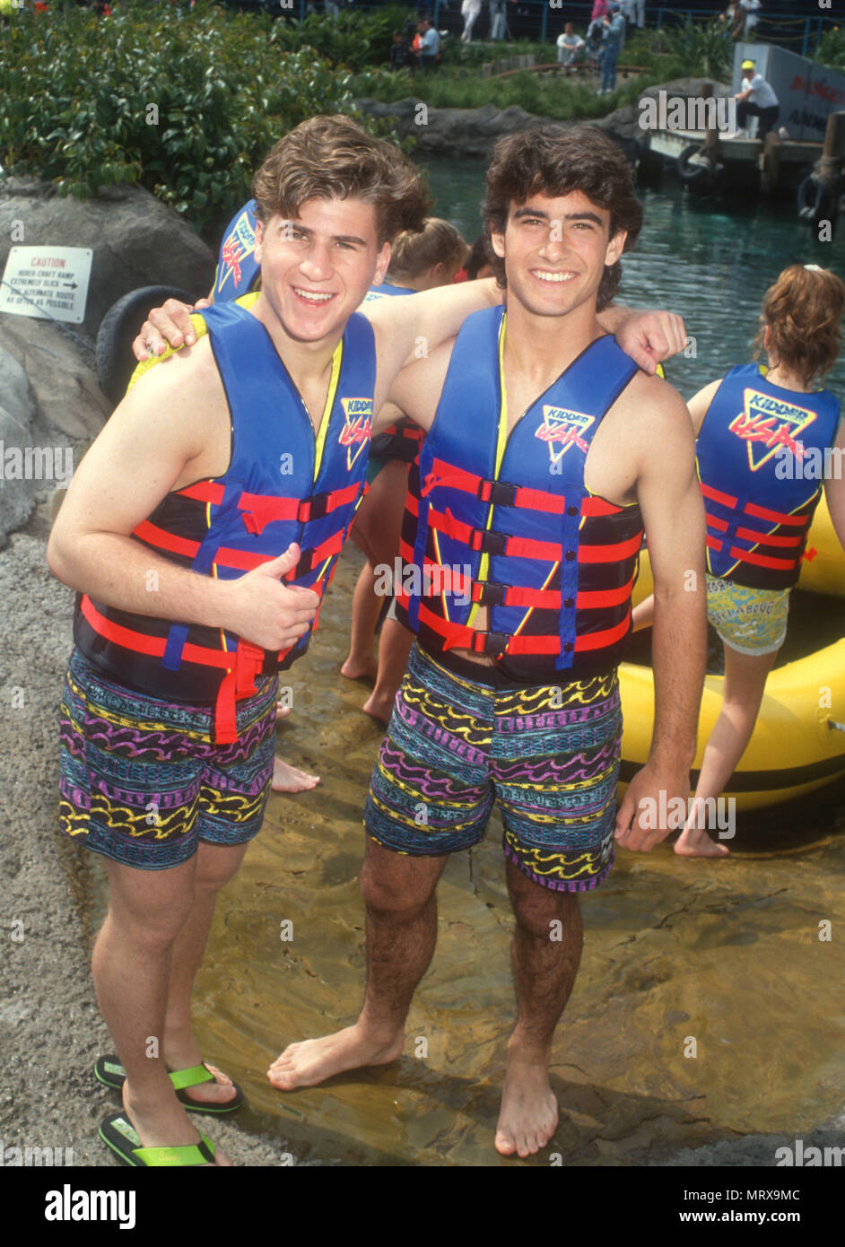 UNIVERSAL CITY, CA - APRIL 20: (L-R) Actors Jason Hervey and Matthew ...