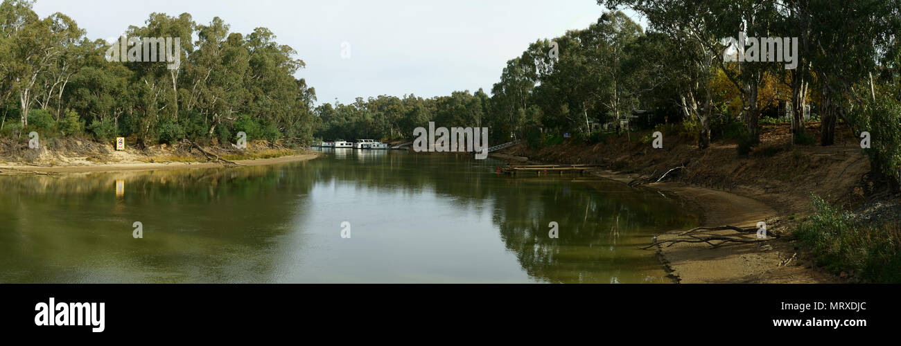 murray river at echuca Stock Photo - Alamy