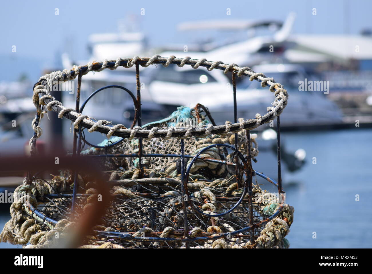 Crab Pots/fishing pots Stock Photo - Alamy