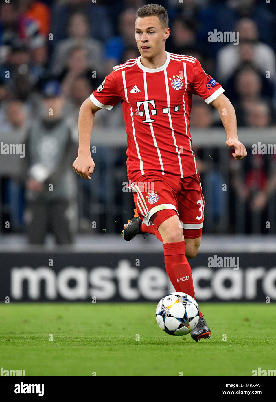Joshua Kimmich, on the Ball, FC Bayern Munich, Allianz Arena, Munich ...