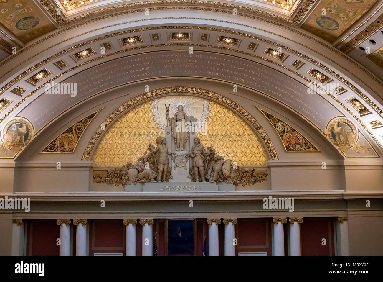 Mural courtroom hi-res stock photography and images - Alamy