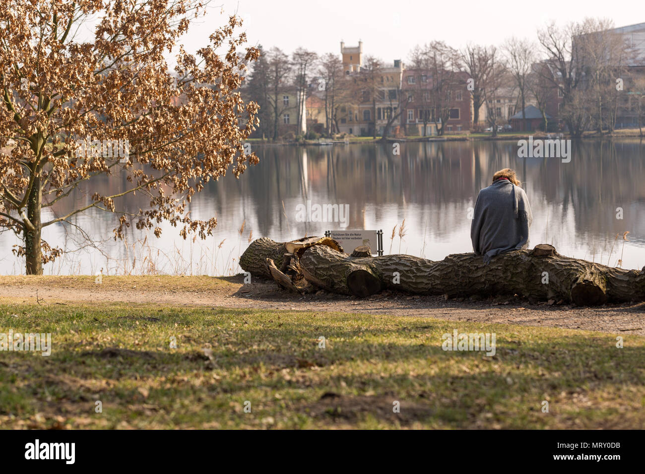 summertime at lake Stock Photo - Alamy