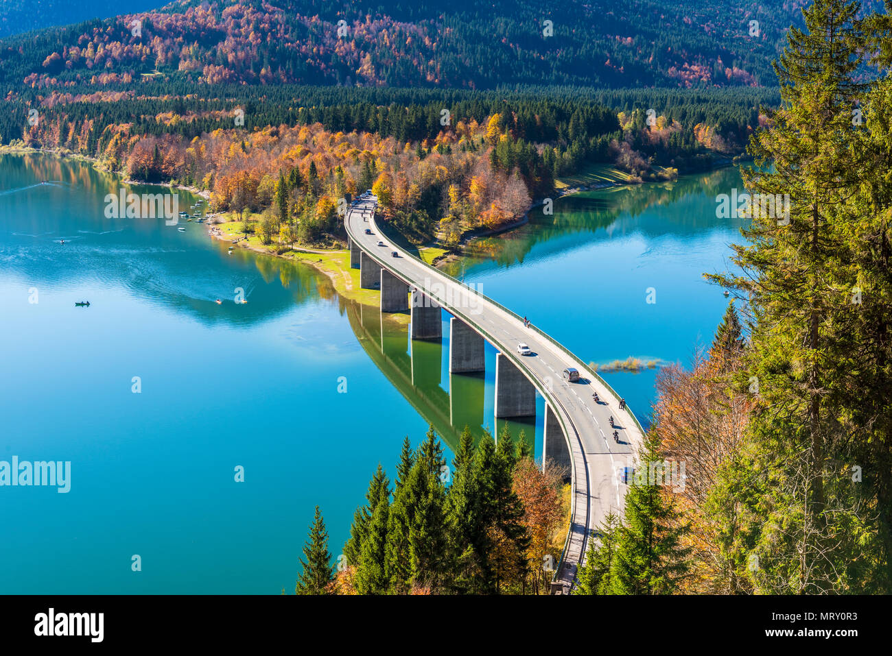 Sylvenstein dam hi-res stock photography and images - Alamy