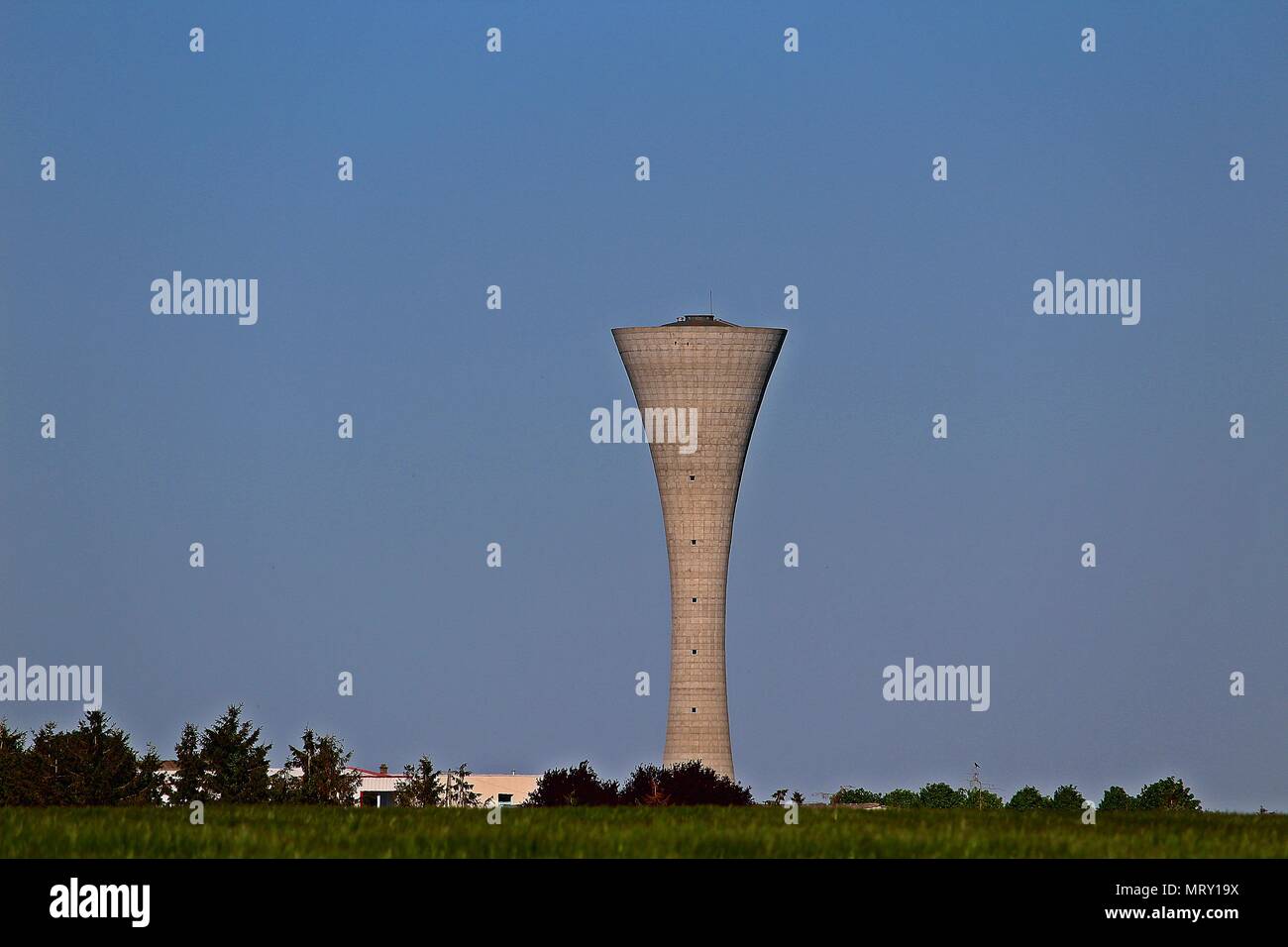 Chateau d'eau Abondant, France Stock Photo - Alamy
