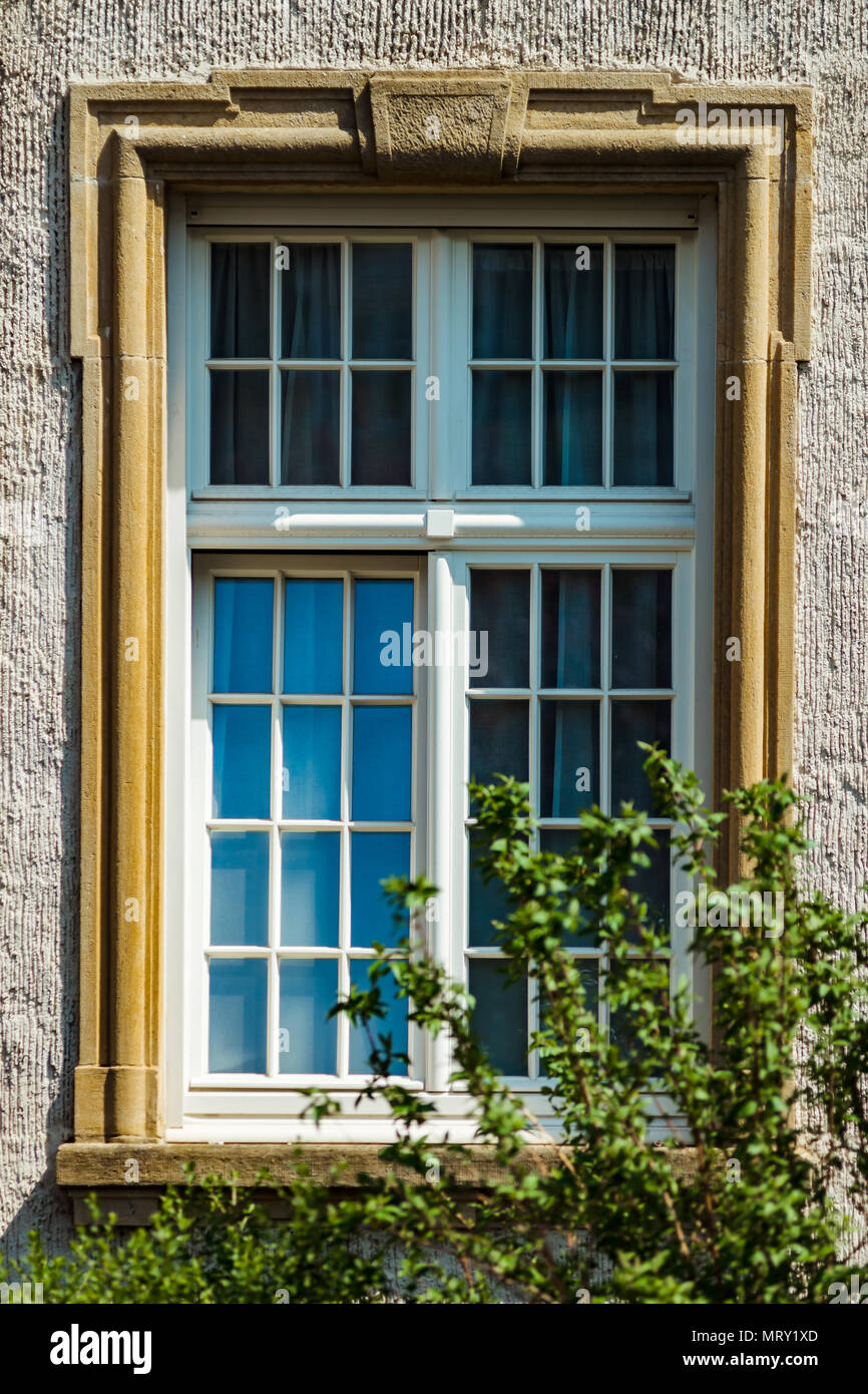 Beautiful old windows in historical center of Strasbourg, architectural ...