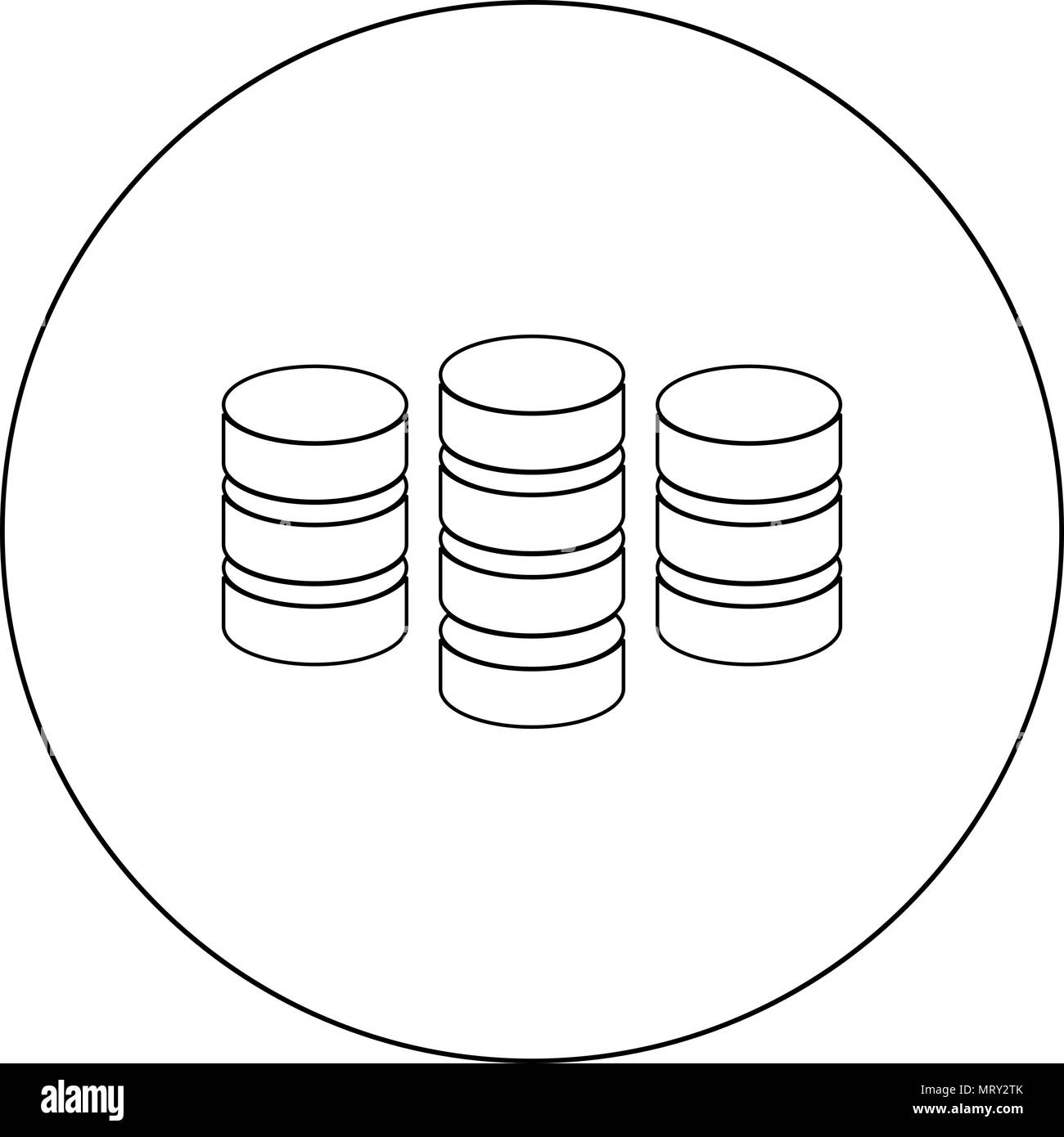 Money stacked Black and White Stock Photos & Images - Alamy