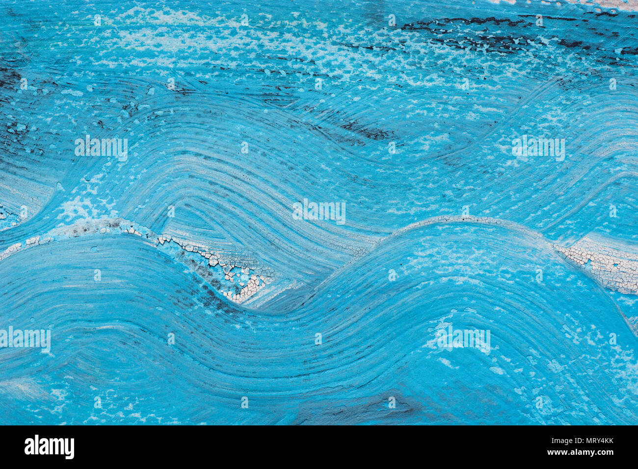 wave pattern blue color watercolor painted background texture Stock ...