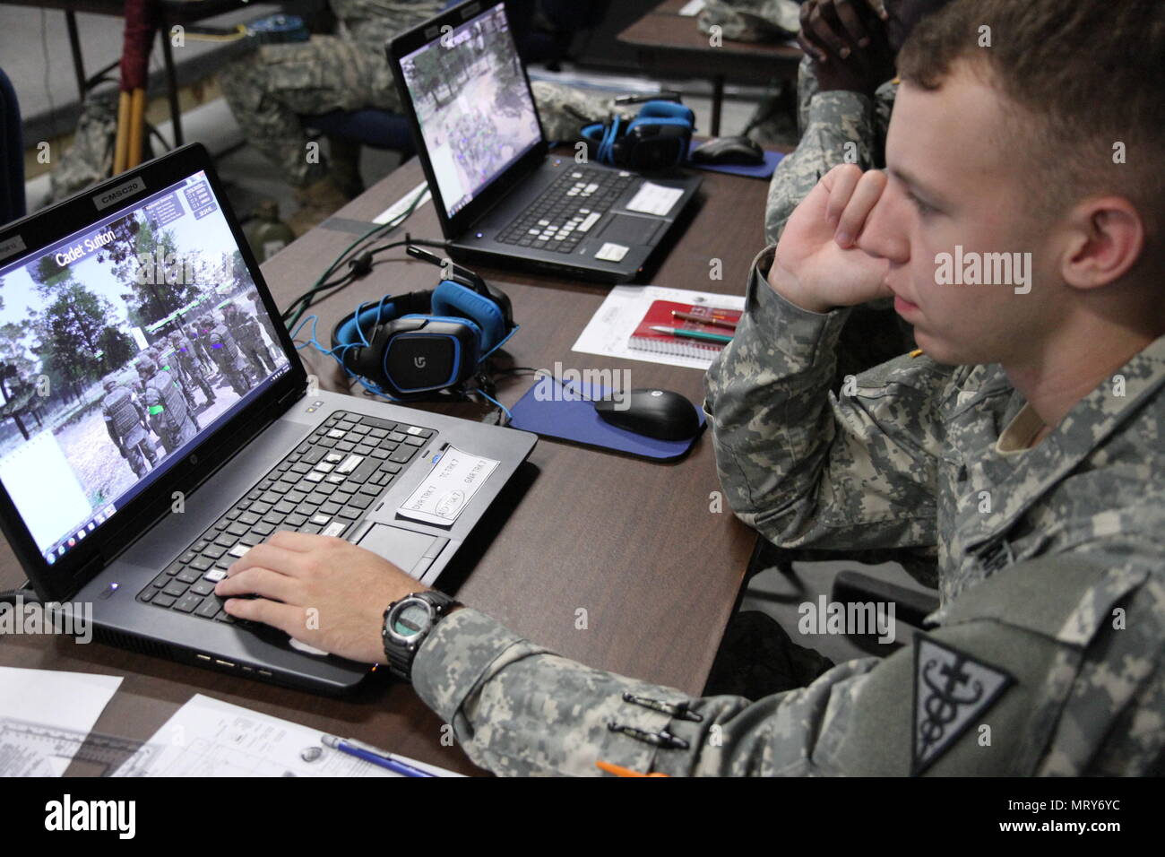 Battle simulation center hi-res stock photography and images - Alamy
