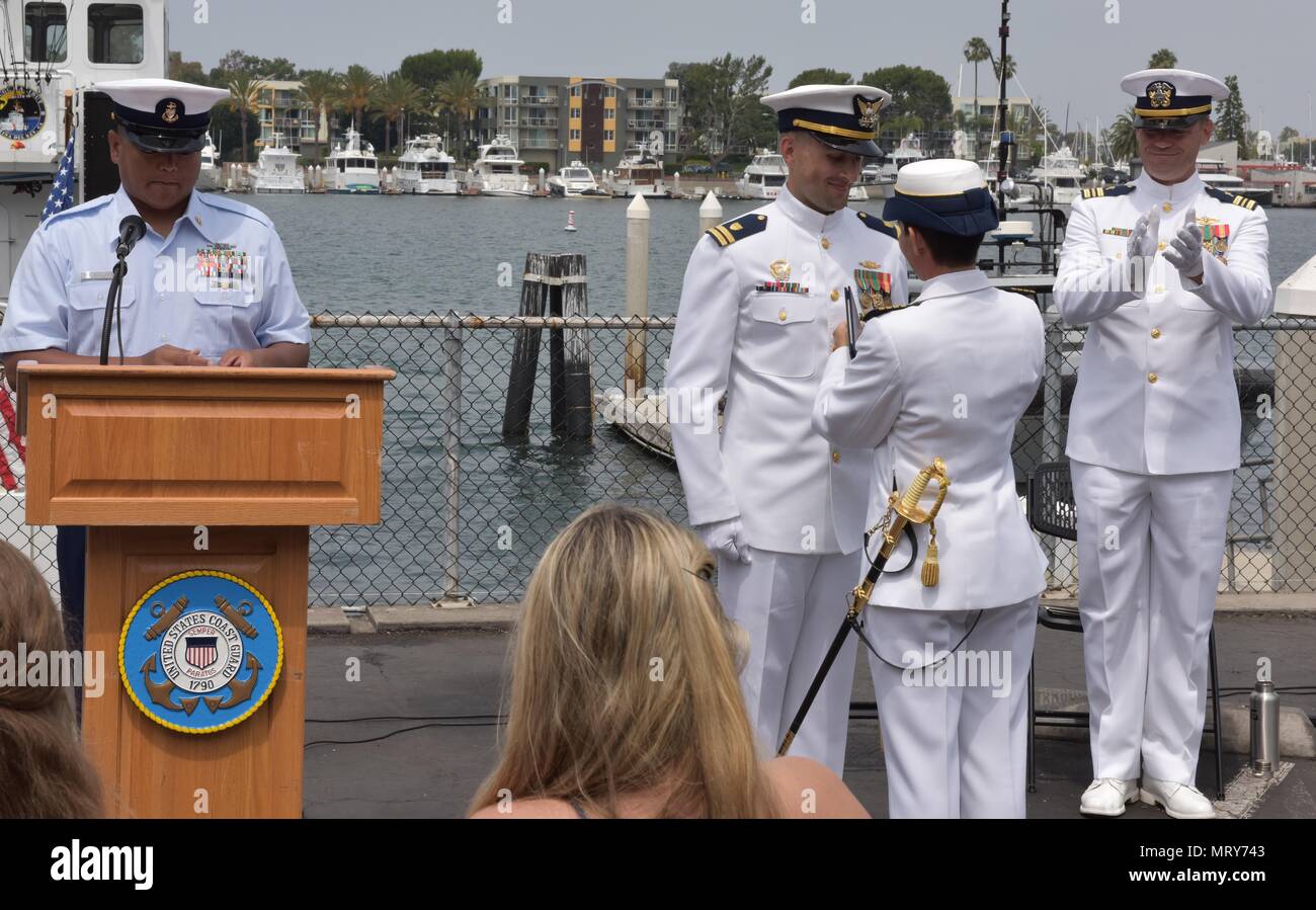 Coast Guard Capt. Charlene L. Downey, Coast Guard Sector Los Angeles ...