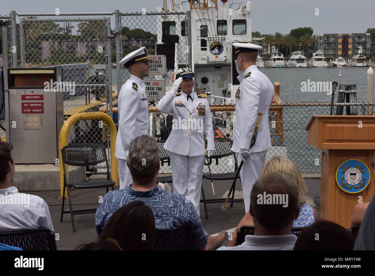Coast Guard Lt. j.g. John M. Epperly assumes command of the Coast Guard ...