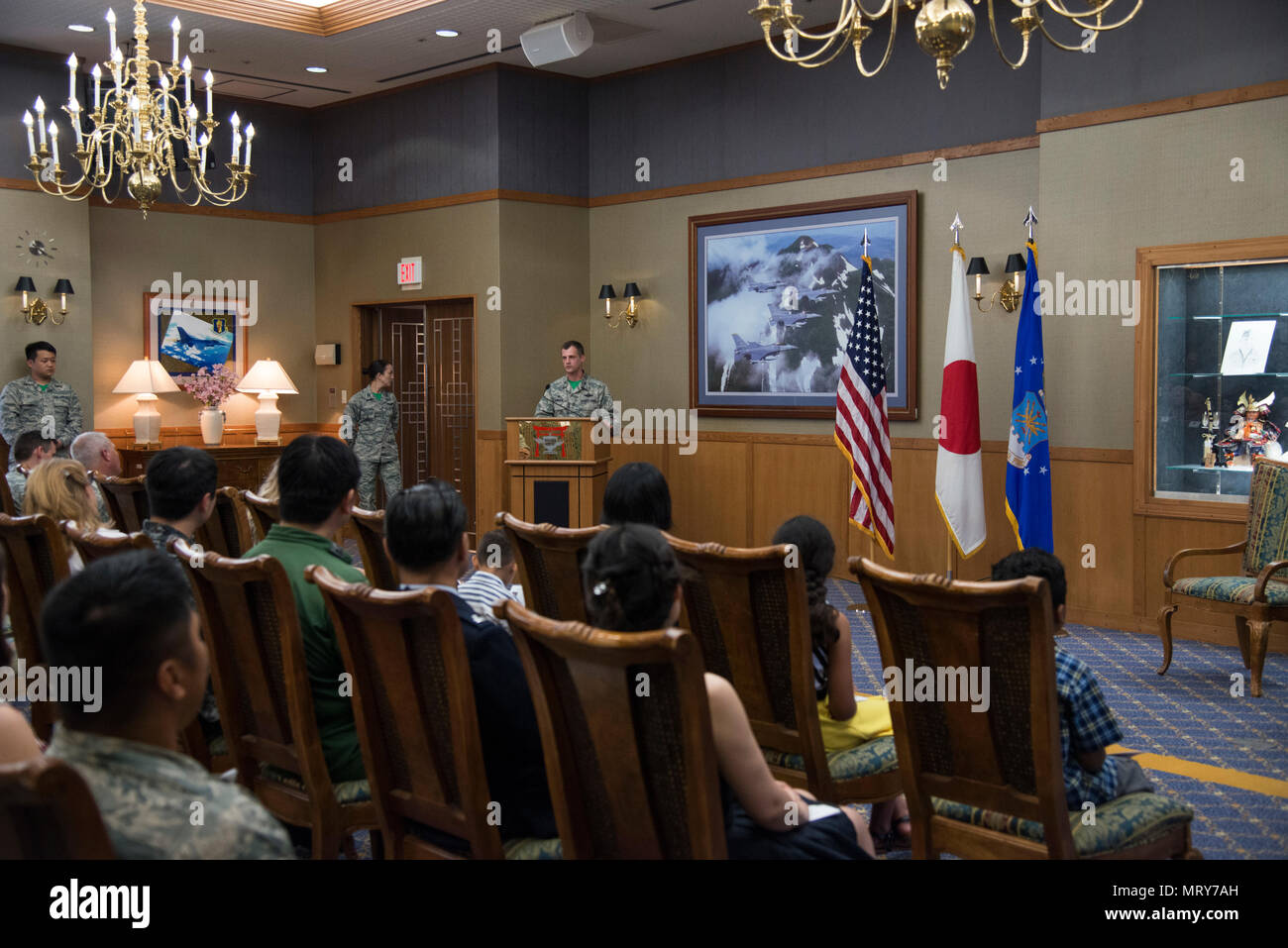 U.S. Air Force Col. William Bowman, 35th Operations Group commander ...