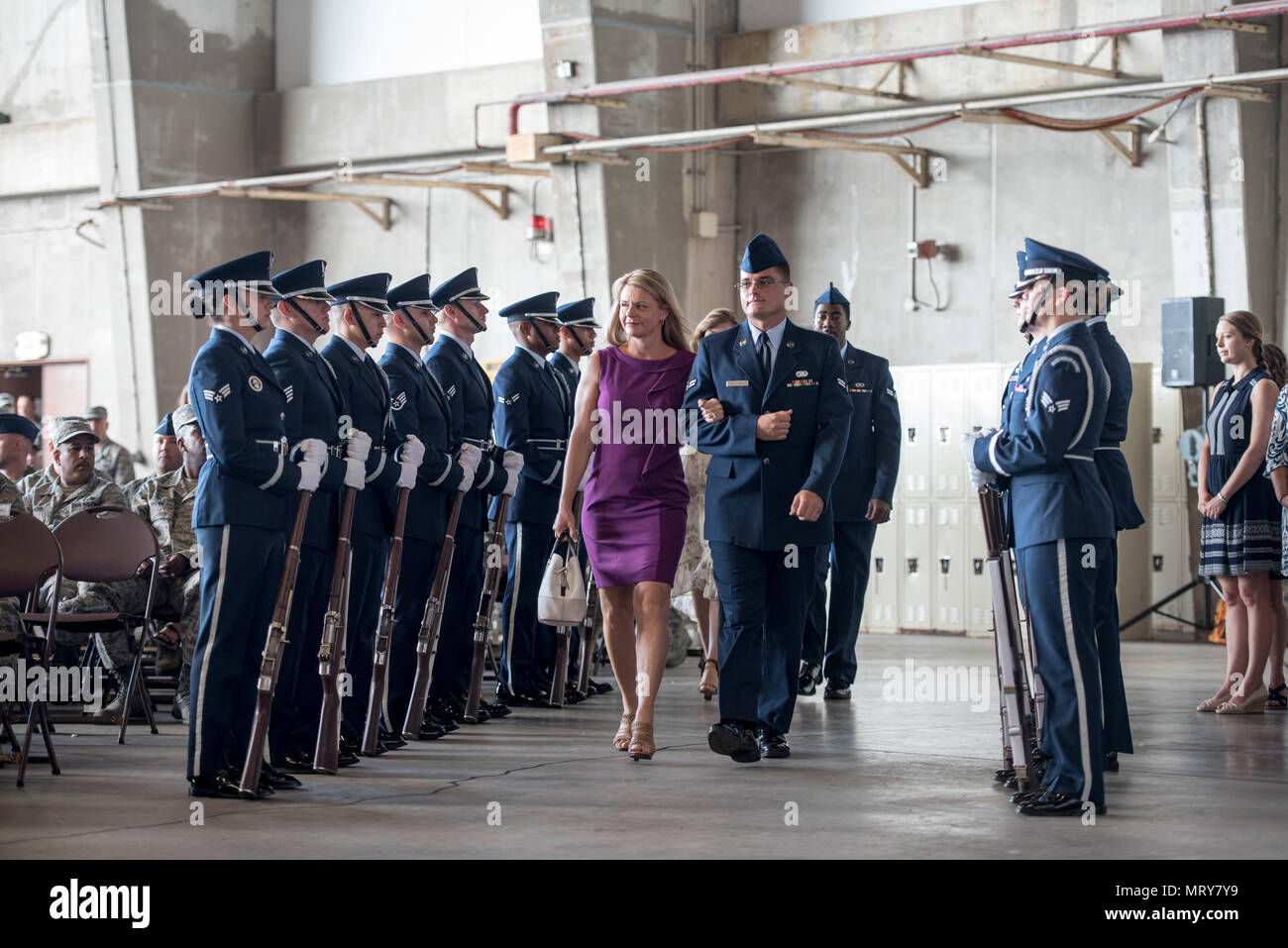 Missy Cornish, wife of outgoing 18th Wing commander Brig. Gen. Barry ...