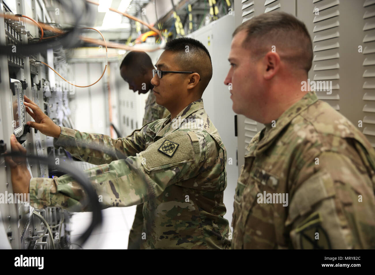 U.S. Army Sgt. Robert Matz, assigned to 10th Combat Aviation Brigade ...