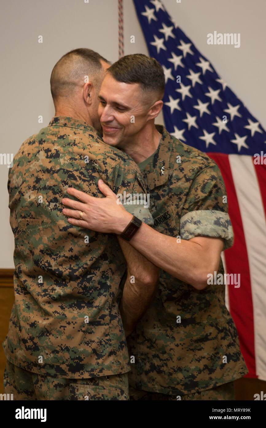 U.S. Marines, family and friends gather for Maj. Gen. Robert F ...