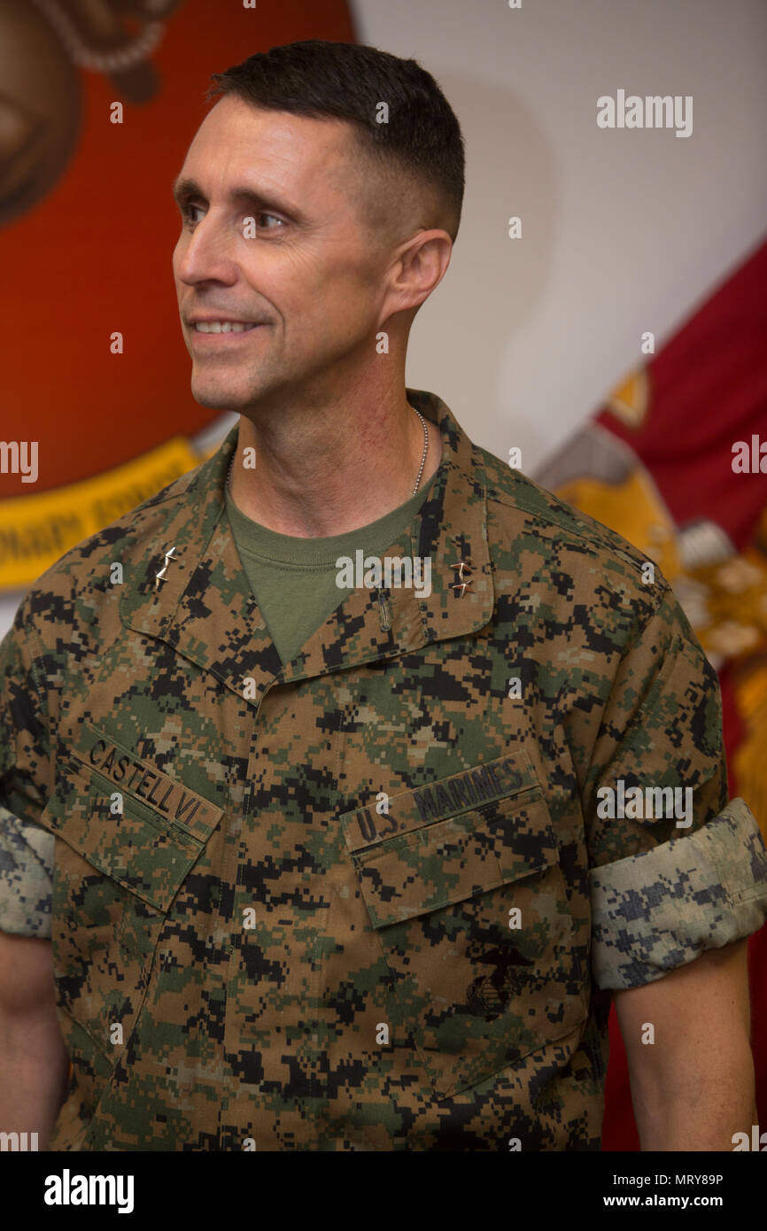 U.S. Marines, family and friends gather for Maj. Gen. Robert F ...