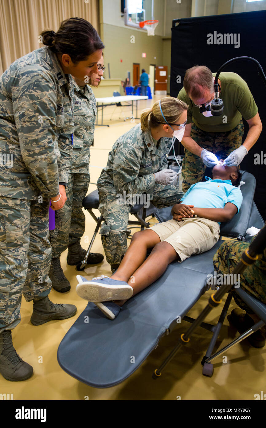 NAPOLEONVILLE, La. – Service members with 4th Dental Battalion, 4th ...