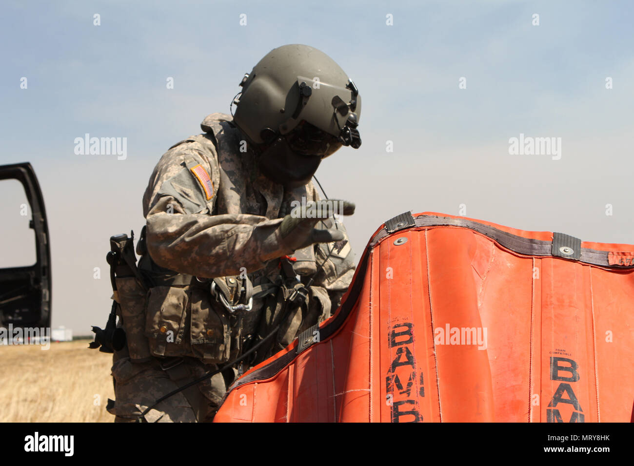 Staff Sgt. Ge Xiong, crew chief aboard a UH-60 Black Hawk from the ...