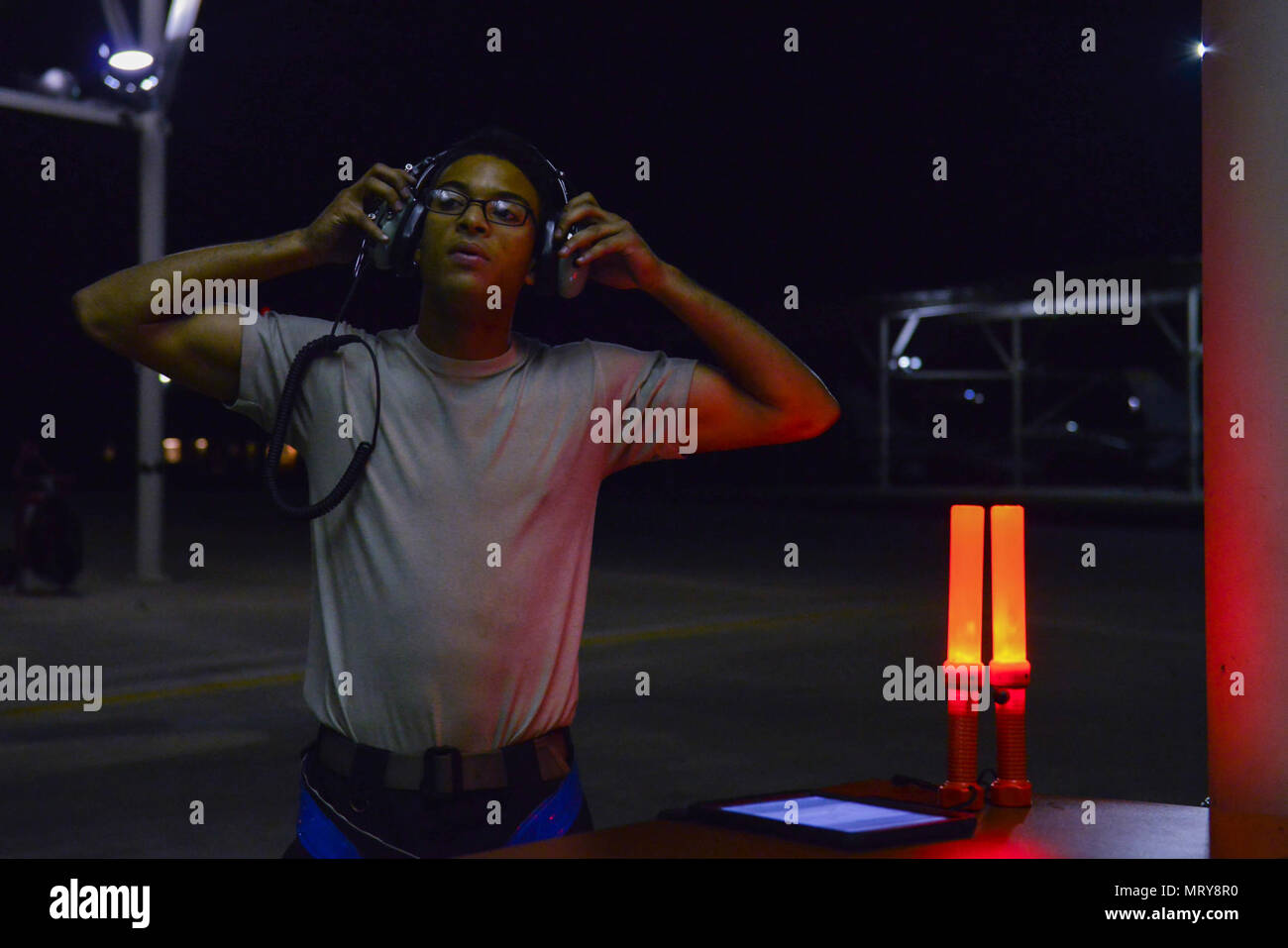 U.S. Air Force Senior Airman Edward O. Santana-Acosta, 20th Aircraft ...