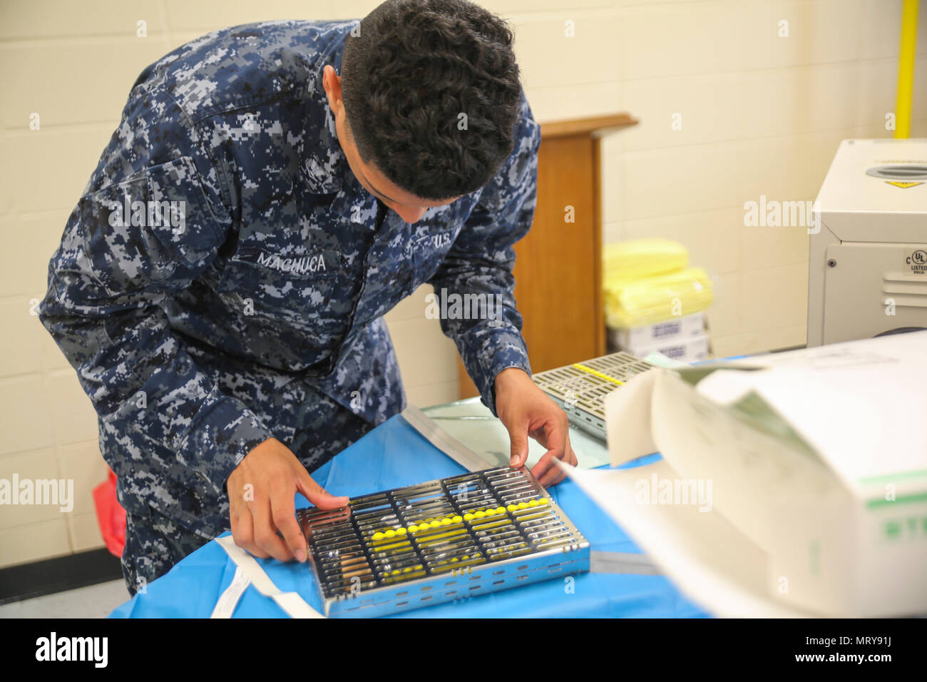 RESERVE, La. – Petty Officer 3rd Class Hasmed Machuca, a dental ...