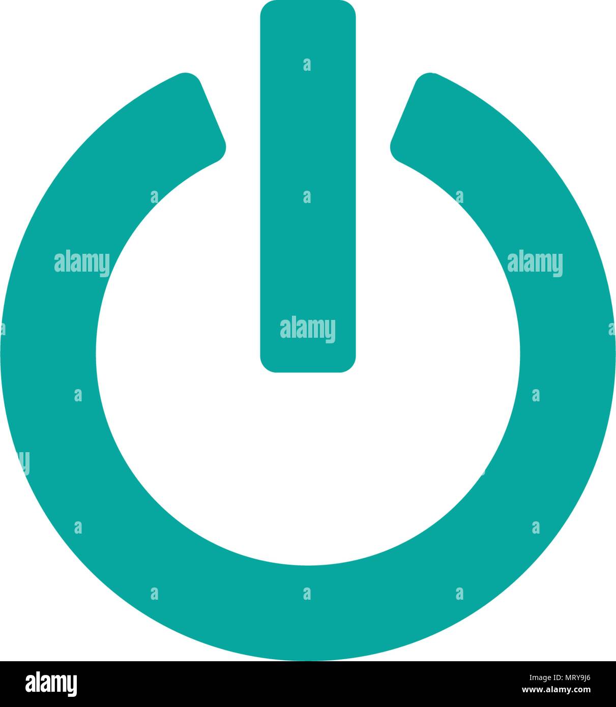 Power icon vector hi-res stock photography and images - Alamy